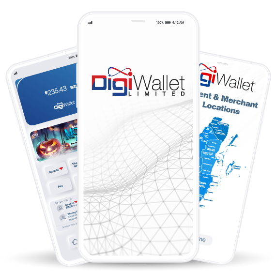 DigiWallet - Safe, Easy & Secure Mobile Wallet Solution